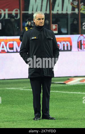 Claudio Ranieri coach of A.S. Roma during the 17th day of the Serie A ...