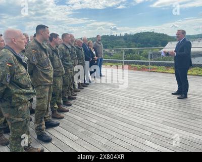 Vilnius, Lithuania. 22nd May, 2024. Boris Pistorius (SPD), Federal ...