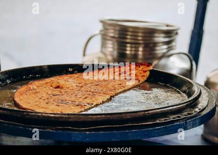 Socca, a traditional dish from the south of France Stock Photo - Alamy