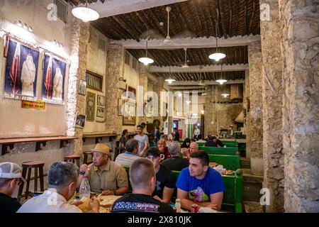 Qatar, Doha, Kabab El Tayeb in Souq Waqif Stock Photo - Alamy