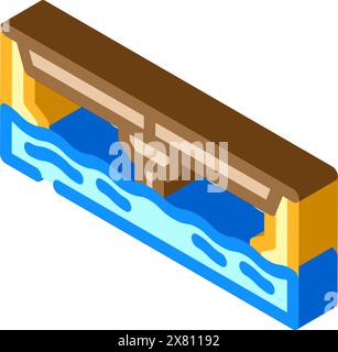beam bridge color icon vector illustration Stock Vector Image & Art - Alamy