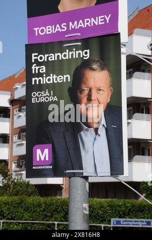 Cpenhagen/ Denmark/22 MAY 2024/ EU parliamentary elections poster from ...