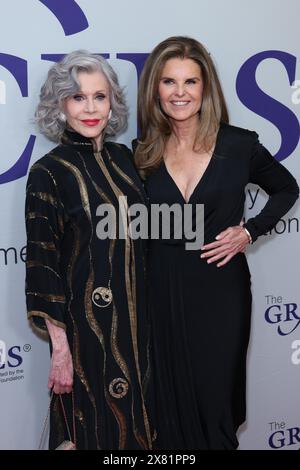 Jane Fonda and Maria Shriver attend The Alliance For Women In Media ...