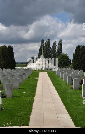 Commonwealth War Graves Commission Tyne Cot Cemetery for First World ...
