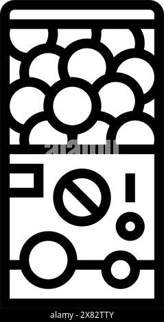 gachapon otaku line icon vector illustration Stock Vector Image & Art ...