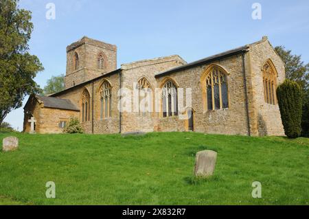 St. Martin`s Church, Welton, Northamptonshire, England, UK Stock Photo ...