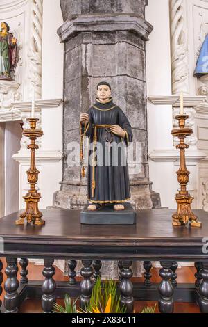 Santo Cristo church in Praia da Vitoria, Terceira Island, Azores ...