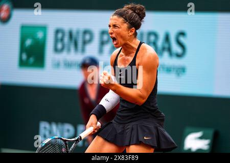 Sara ERRANI (ITA) during the Roland-Garros 2024, ATP and WTA Grand Slam ...