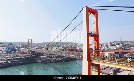 View of Prikrama Marg of Omkareshwar Jyotirlinga, Omkareshwar, Madhya ...