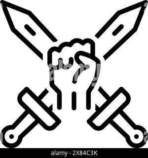 Icon for offensive,weapon Stock Vector Image & Art - Alamy
