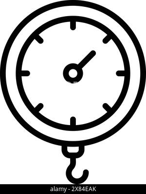 Icon for weight,heft,meterage Stock Vector Image & Art - Alamy