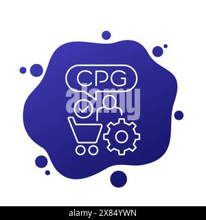 CPG line icon, Consumer Packaged Goods Stock Vector Image & Art - Alamy