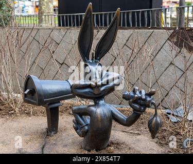 Bugs Bunny sculpture in Leicester Square, one of the Scenes in the ...