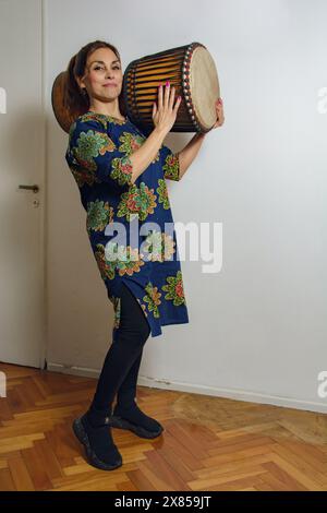 Djembe ( African drum Stock Photo - Alamy