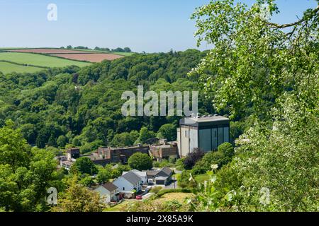 The old Dairy Crest creamery at Great Torrington in 2023 prior to ...