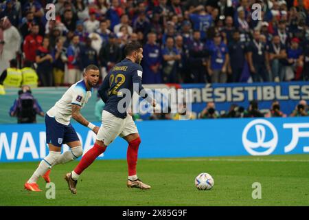 Theo Hernandez of France in action during the FIFA World Cup 2026 Group ...