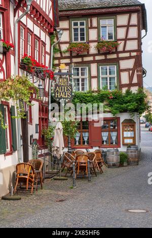 Bacharach Welterbe Stadt am Rhein Historisches Stadtbild von Welterbe ...