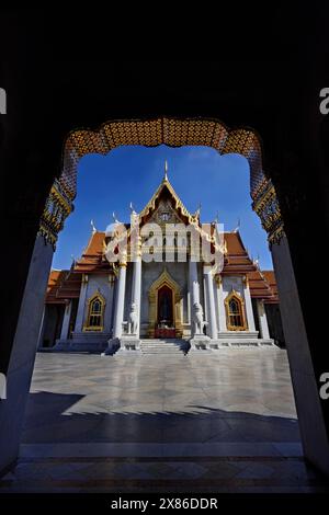Thailand, Bangkok, Dusit District, Benjamabopit Temple (Wat ...