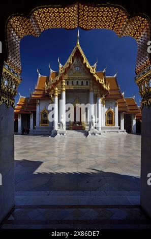 Thailand, Bangkok, Dusit District, Benjamabopit Temple (Wat ...