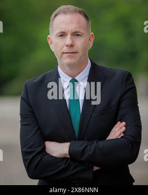 Sinn Fein's Chris Hazzard at Parliament Buildings at Stormont in ...