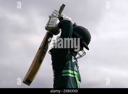 Pakistan's Sadaf Shamas batting during the first women's one day ...