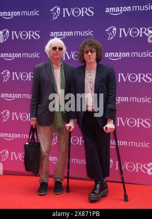 Henry Harrison (L) and Blaine Harrison at the Ivor Novello Awards at ...