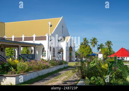 A Fijian ethnic village in Lautoka, Fiji, South Pacific Stock Photo - Alamy