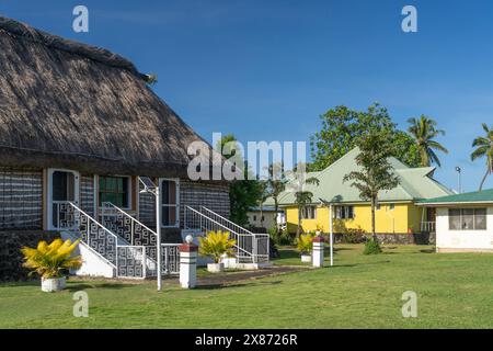 A Fijian ethnic village in Lautoka, Fiji, South Pacific Stock Photo - Alamy
