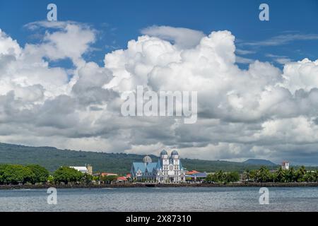 The town skyline at Apia Samoa, South Pacific Stock Photo - Alamy