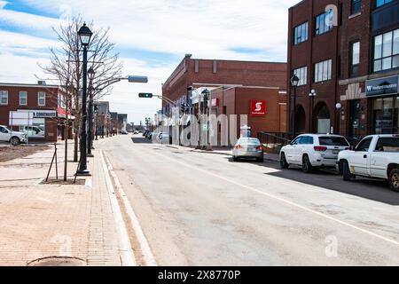 Water Street in downtown Summerside, Prince Edward Island, Canada Stock Photo - Alamy