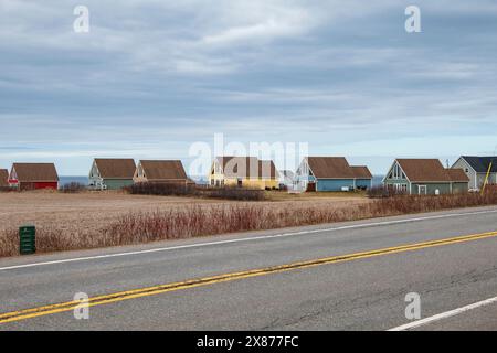 Rural community in Cavendish, Prince Edward Island, Canada Stock Photo ...