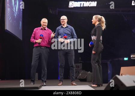 Mark Webster and Emma Paton during night four of the BetMGM Premier ...