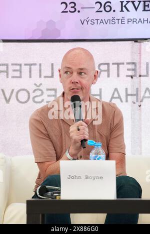 Irish writer John Boyne at the 29th Book World Prague international ...