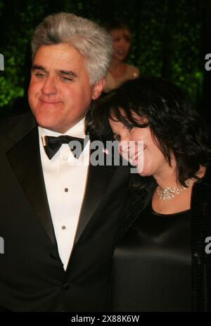 Jay Leno at the Vanity Fair Oscar party in West Hollywood California ...
