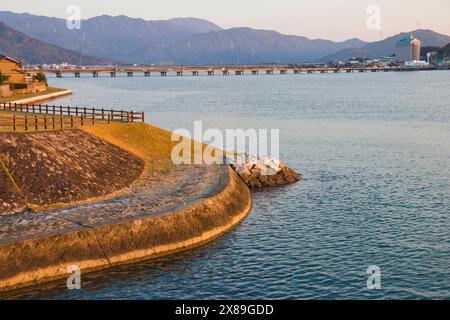 Cityscape of Karatsu onsen in Saga prefecture, Kyushu, Japan Stock ...