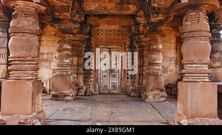 Carved Yallamma Devi Gudi Temple, Built by Chalukya Dynasty, Badami ...