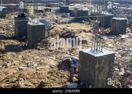 the housing building ground work landscape outside underground in ...