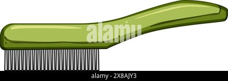 pipe wire brush cartoon vector illustration Stock Vector Image & Art ...