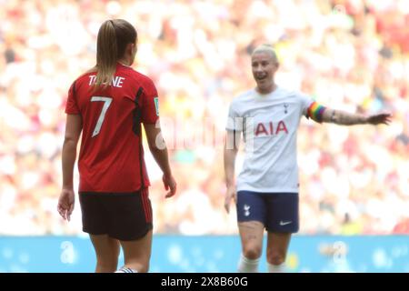 LONDON, ENGLAND - The Adobe Women's FA Cup during The Adobe Women's FA ...