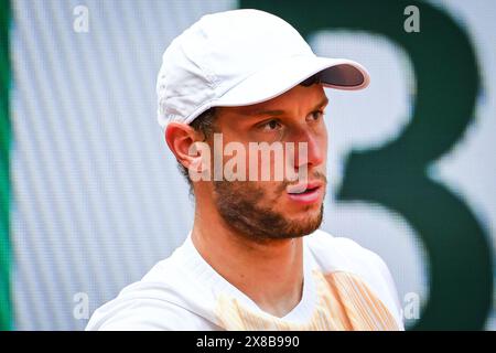 Filip Misolic of Austria during day 5 of Roland-Garros 2025, French ...