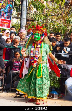 NEPAL, KATHMANDU, December 2023, Tourist at Jagannath Temple, Oldest ...