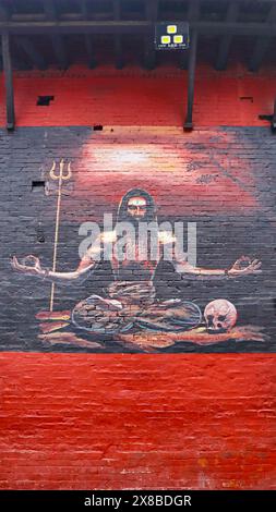 painting, hindu, hindu temple, shiva, drawing, hindu temples, shivas ...