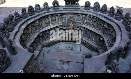 Idols of Ashta Matrikas on Tusha Hiti Step was commissioned in 1647 by ...