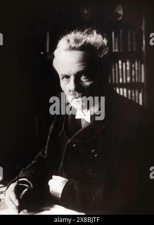 August Strindberg, 1911 Stock Photo - Alamy