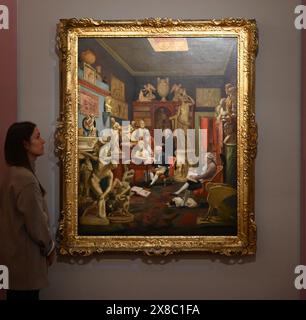 Johann Zoffany’s, Charles Townley and Friends in His Library at Park ...