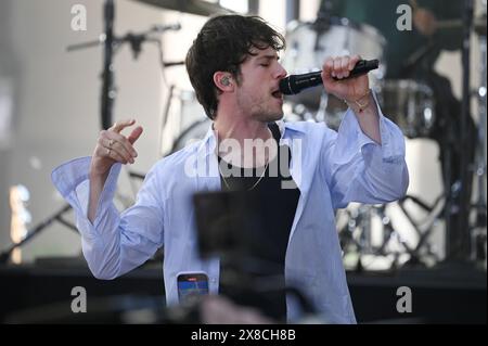 Ny. 24th May, 2024. Dylan Minnette, Wallows on stage for NBC Today Show ...