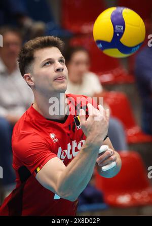 Belgium's Seppe Rotty pictured in action during the media day of the ...