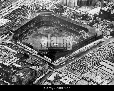 Ebbets Field, a historic baseball stadium in Brooklyn, New York, was ...
