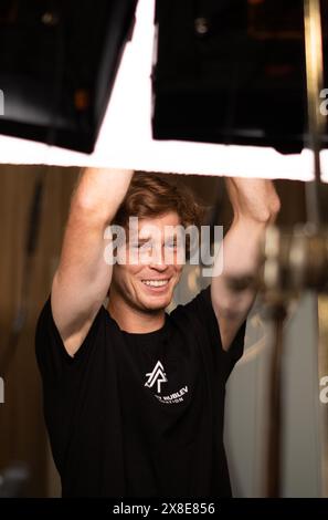 Andrey Rublev during the Roland-Garros 2025, French Open, Grand Slam tennis tournament on 2 June ...