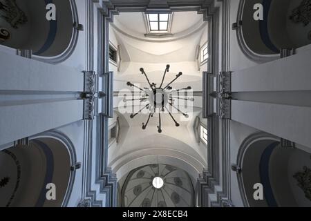 Madera, Italy - Aug 9, 2023: Convent of Saint Augustine from the late ...